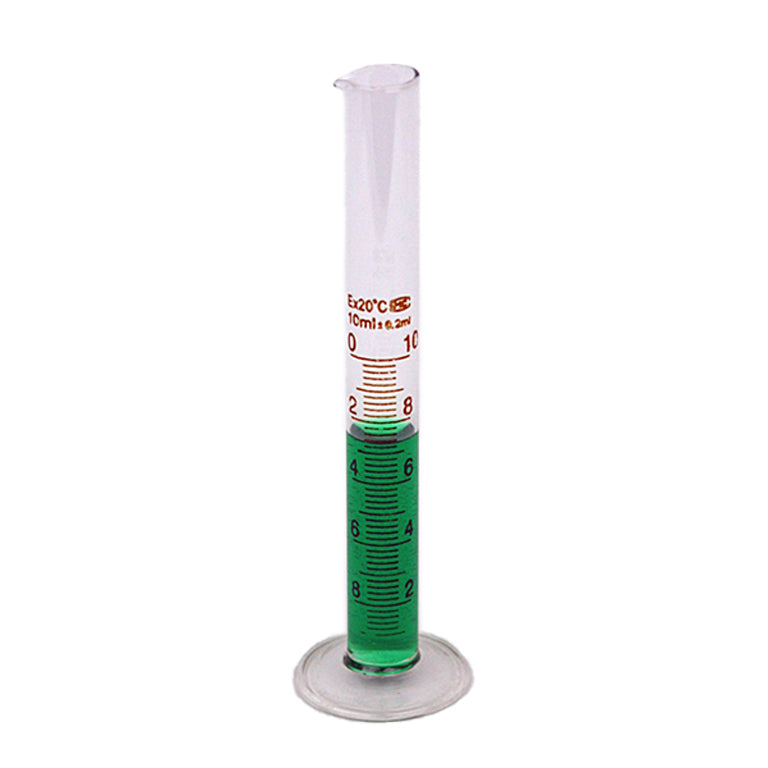 10 mL Graduated Cylinder Student Grade | Avogadro's Lab Supply