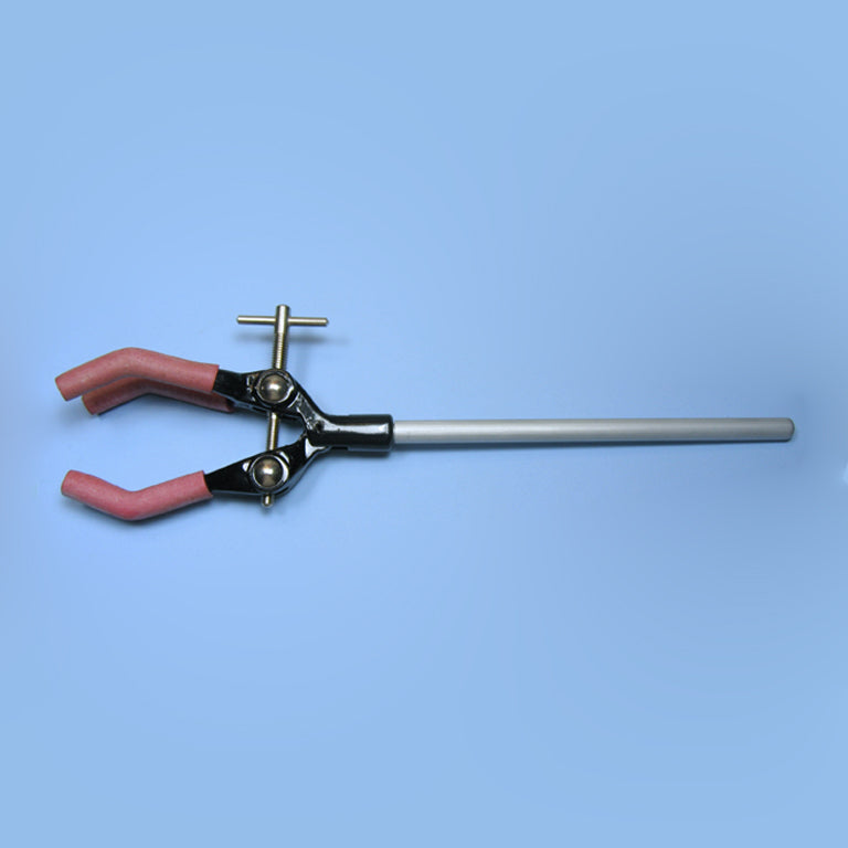 Three Finger Anodized Condenser Clamp | Avogadro's Lab Supply