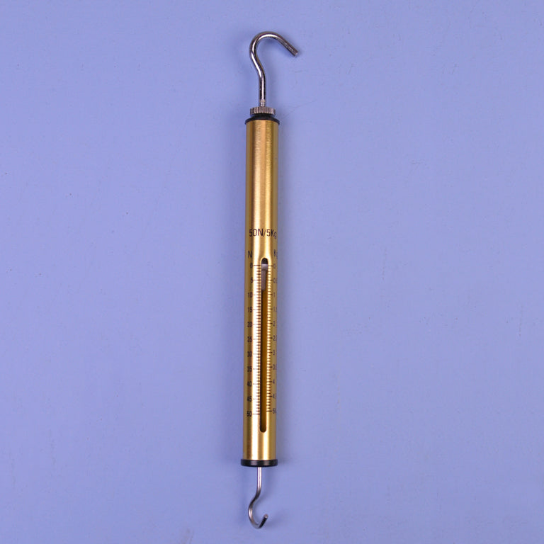Aluminum Spring Scale 5000 g / 50 Newtons | Avogadro's Lab Supply