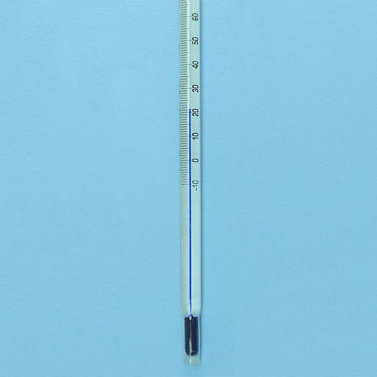 PTFE Coated 8" Lab Thermometer -10 to 150 C | Avogadro's Lab Supply