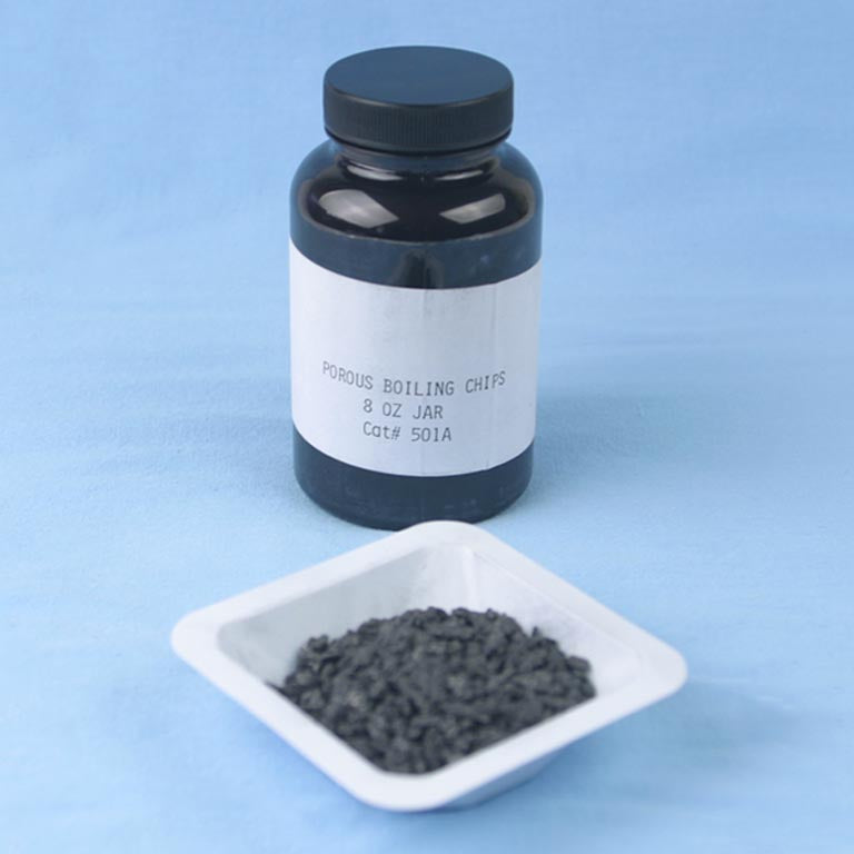 Microporous Activated Carbon Boiling Chips | Avogadro's Lab Supply