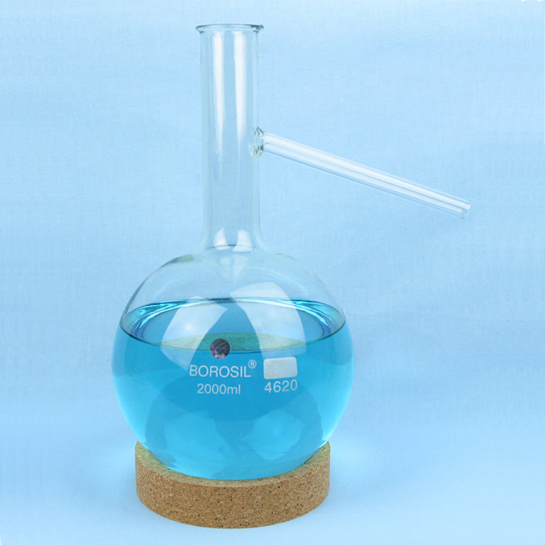 Distillation Flask 2000 mL | Avogadro's Lab Supply