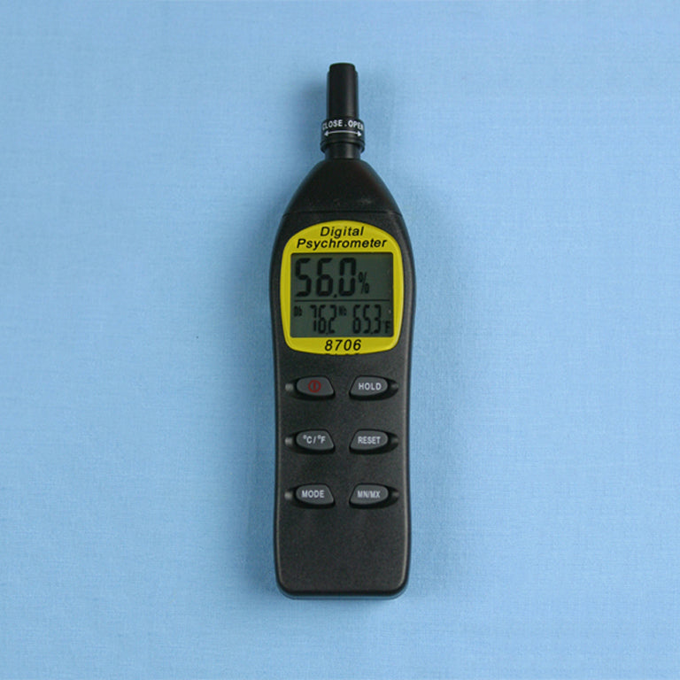 Calibratable Digital Psychrometer with Dew Point and Wet Bulb ...