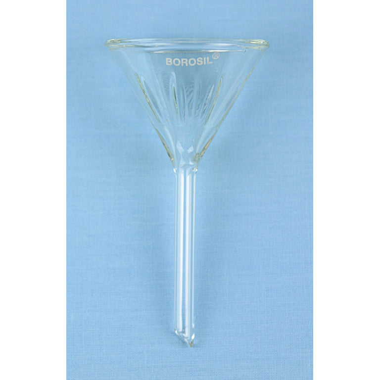 Fluted Short Stem Funnel 50 mm | Avogadro's Lab Supply