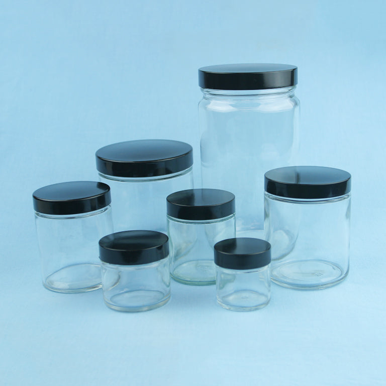 Specimen Jar Set 1 to 32 oz 7 pcs | Avogadro's Lab Supply