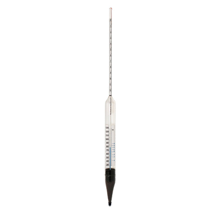 Thermo Hydrometer Brix Range 0 to 35 Wort | Avogadro's Lab Supply